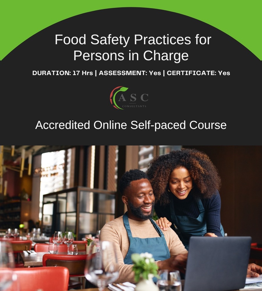 Online Regulation R638 Food Safety Course for Persons in Charge of Food ...